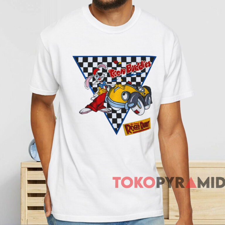 1987 Who Framed Roger Rabbit Toon Buddies T-shirt - TokoPyramid