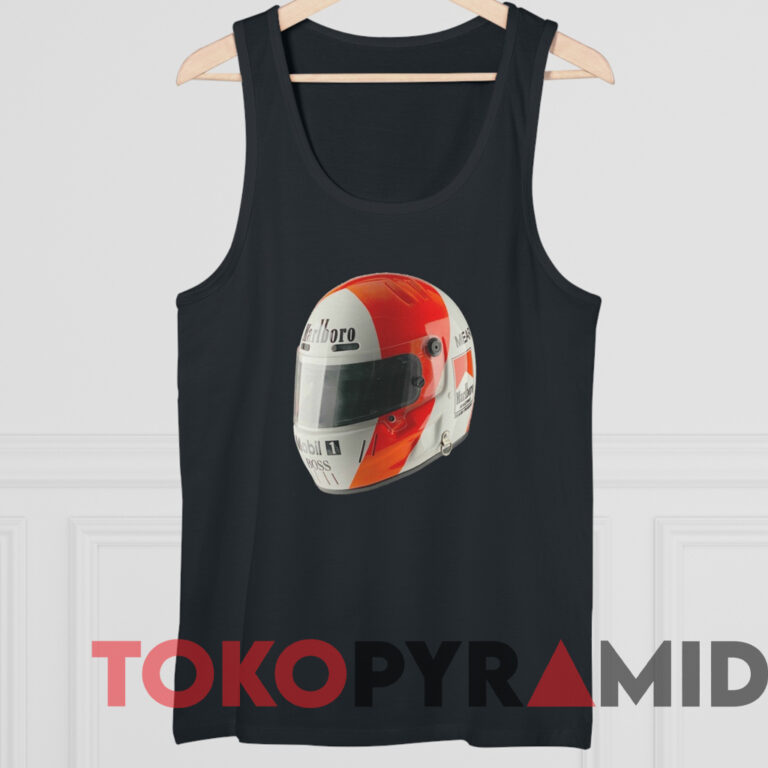 1991 Rick Mears Marlboro Helmet Shirt - TokoPyramid