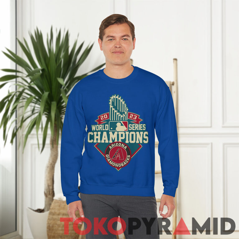 Arizona Diamondbacks 2023 World Series Trophy Shirt - TokoPyramid