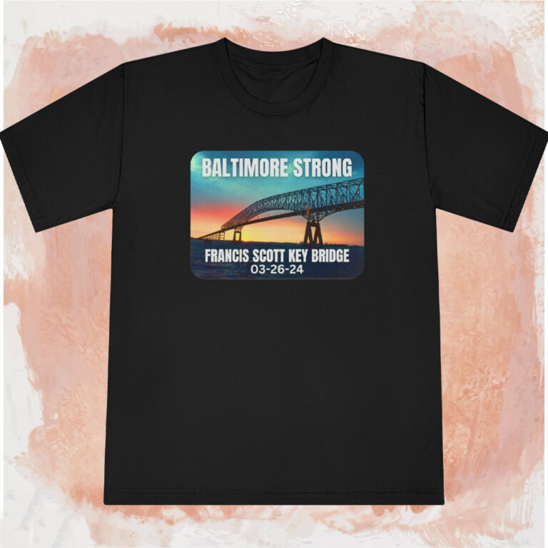 Baltimore Bridge Collapse Shirt Francis Scott Key Bridge Shirt ...