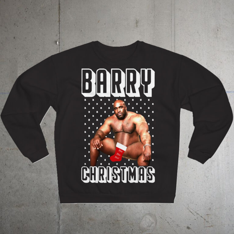 Barry Wood Merchandise Ugly Christmas Sweatshirt - TokoPyramid