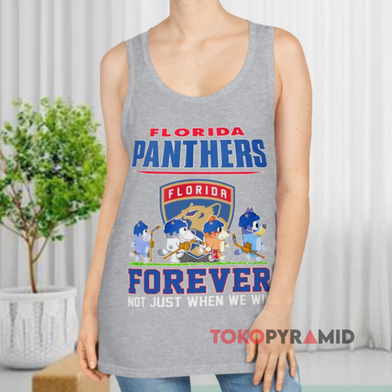 Bluey Abbey Road Florida Panthers Forever Not Just When We Win Shirt ...