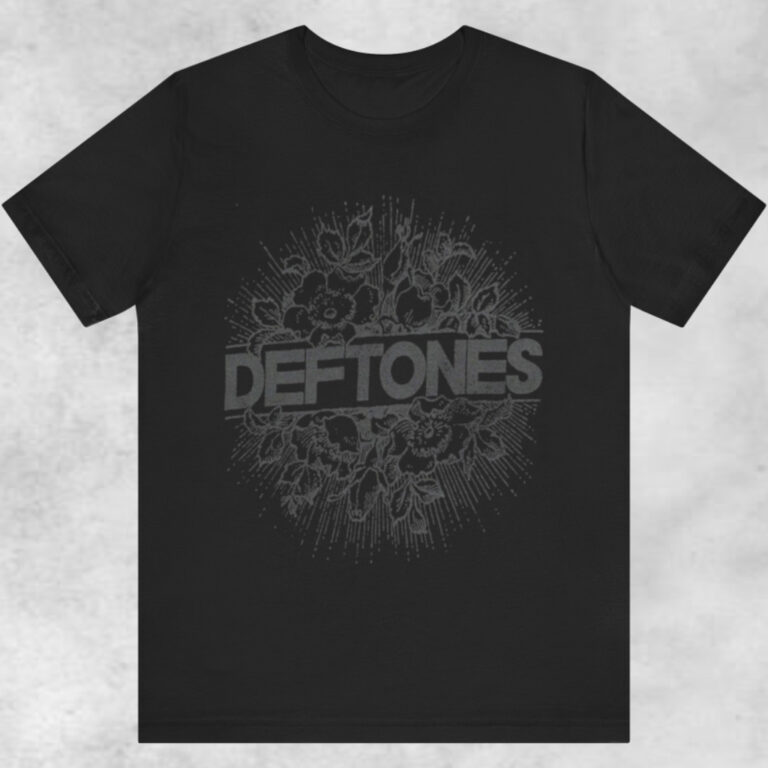 Deftones Floral Burst Shirt - TokoPyramid