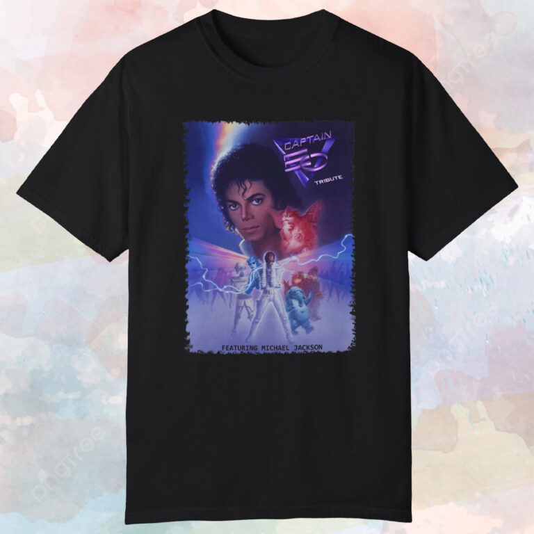 Disney Captain EO Michael Jackson T-shirt - TokoPyramid