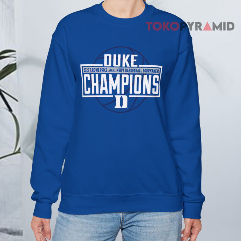 Duke ACC 2025 Champions Shirt - TokoPyramid