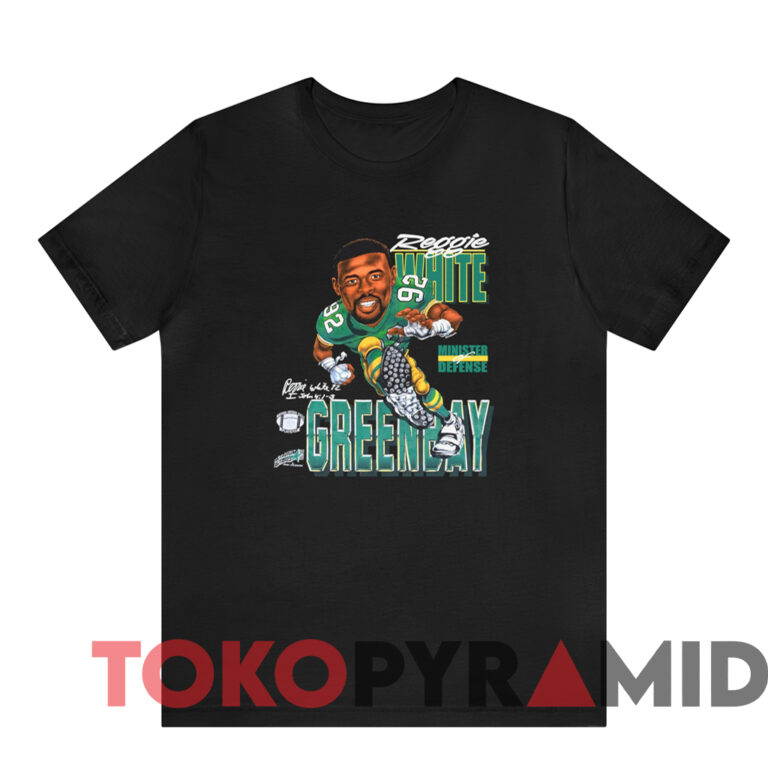 Green Bay Packers Reggie White Caricature T-shirt - TokoPyramid