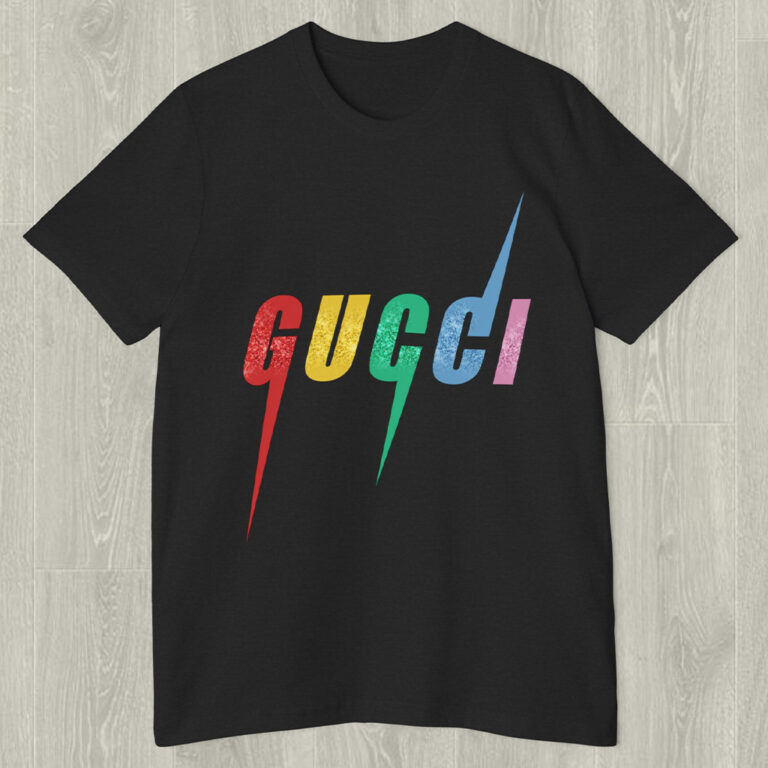 Gucci Blade Rainbow Shirt - TokoPyramid