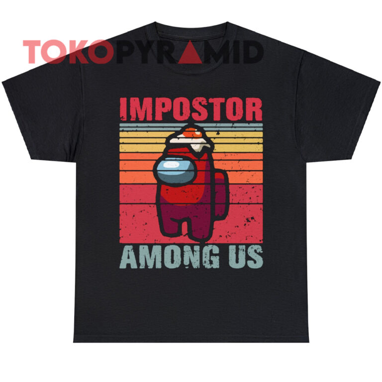 Impostor Among Us Vintage Game Sus Shirt - TokoPyramid