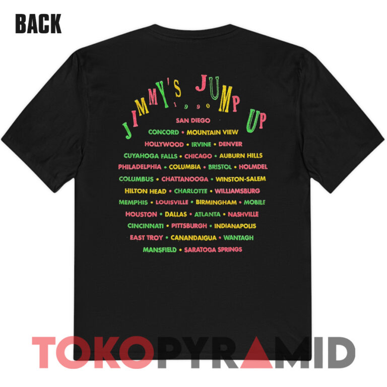 Jimmy Buffett Jimmy's Jump Up Tour Double Sided T-shirt - TokoPyramid