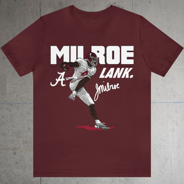 Lank Alabama Jalen Milroe Signature Shirt - TokoPyramid