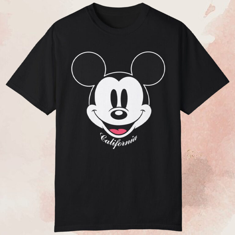 Mickey Mouse California T-shirt - TokoPyramid