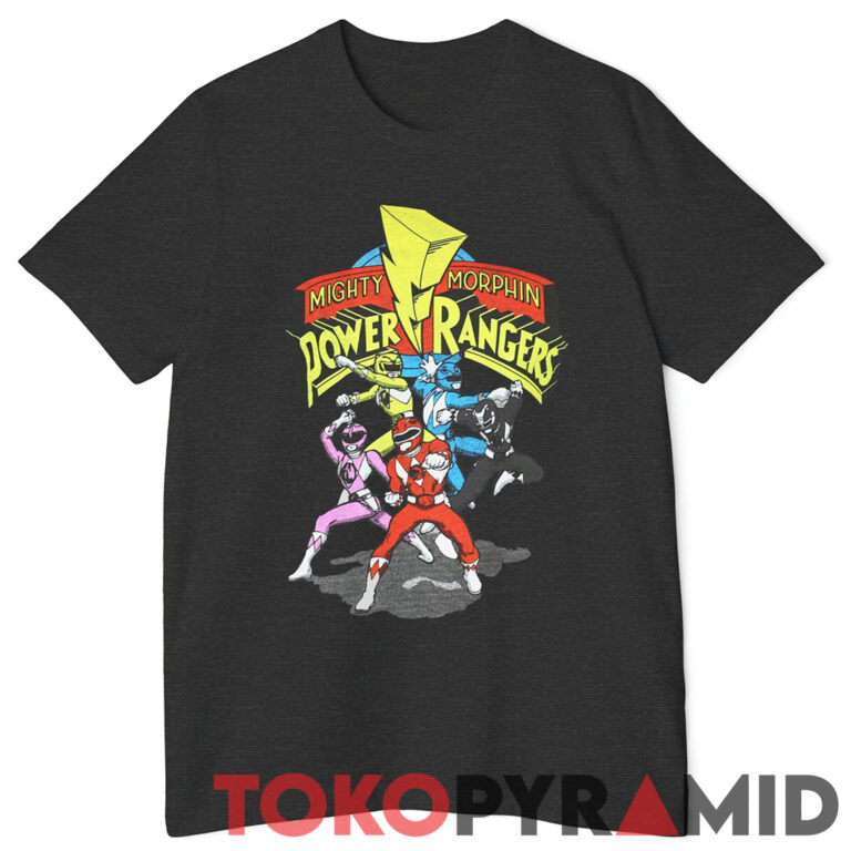 Mighty Morphin Power Ranger Tee - TokoPyramid