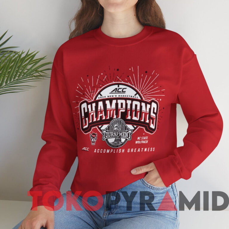 NC State Wolfpack 2024 ACC Champions Locker Room Shirt - TokoPyramid