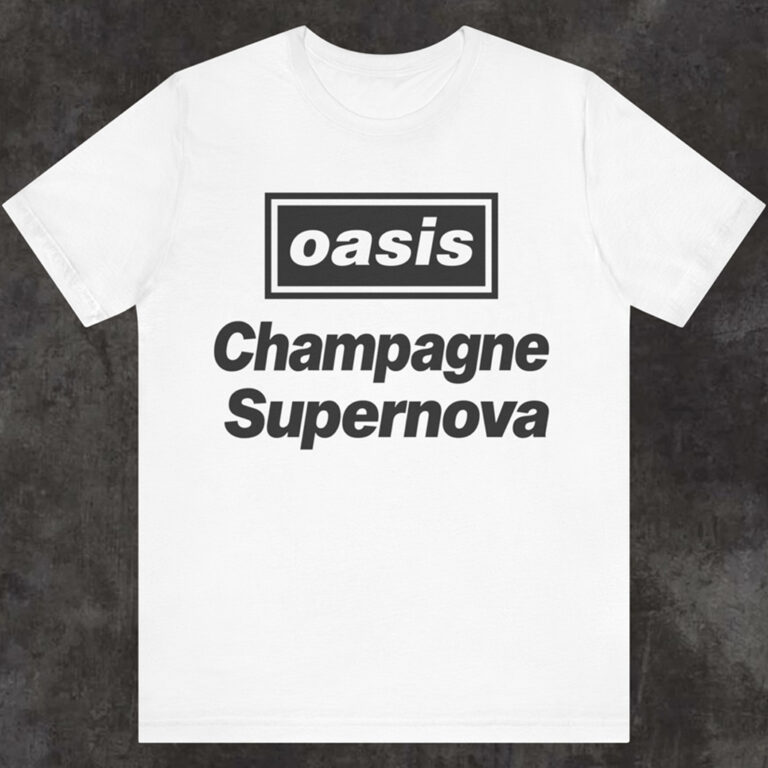Oasis Champagne Supernova Shirt - TokoPyramid