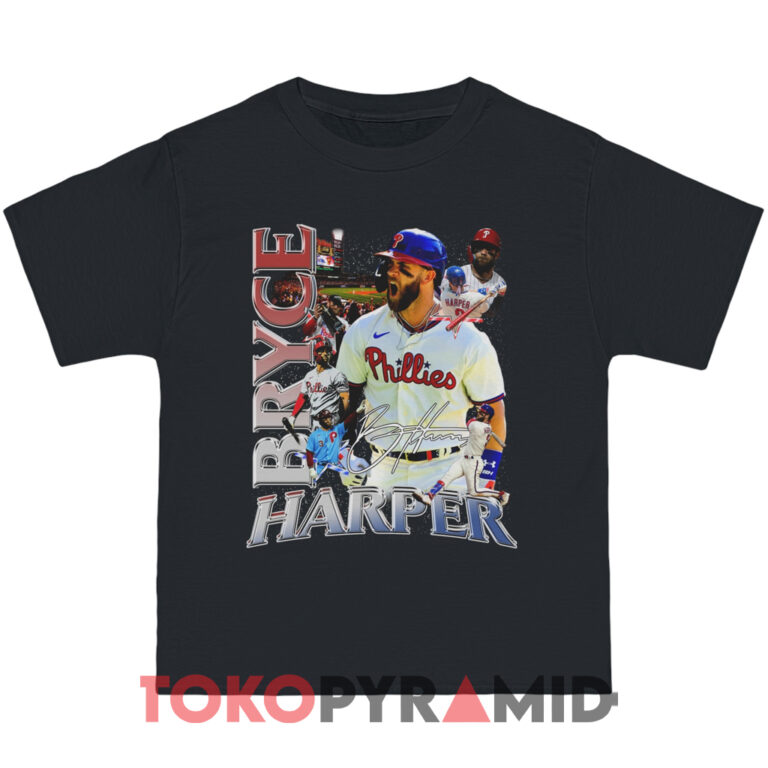 Phillies Bryce Harper Signatures Shirt - TokoPyramid
