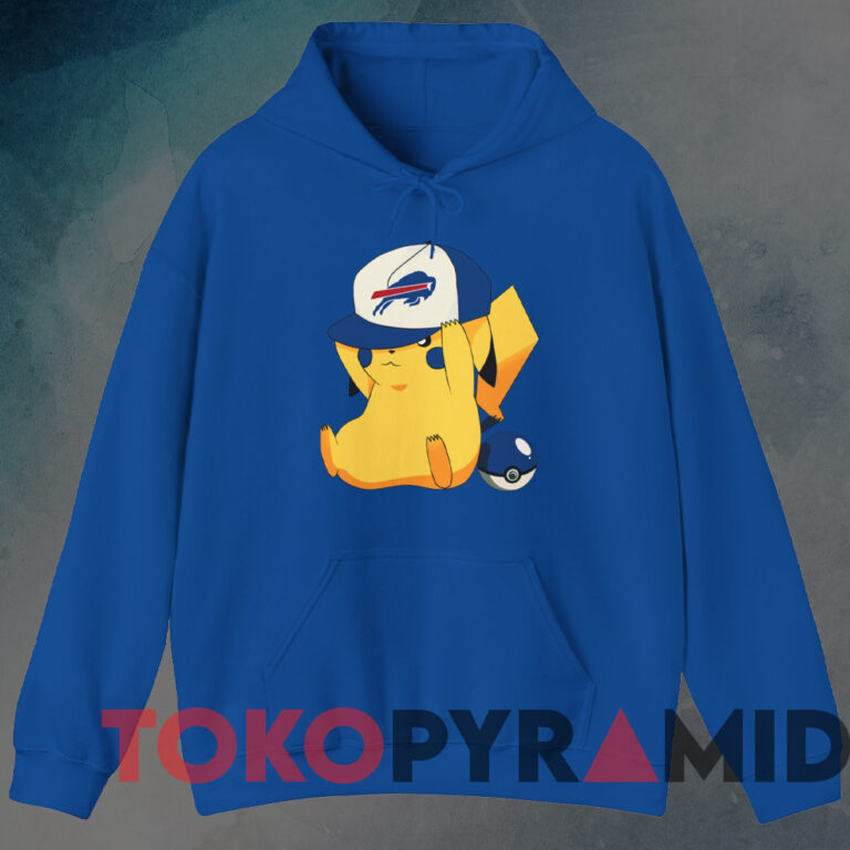 Pokemon Pikachu Buffalo Bills T-shirt - TokoPyramid