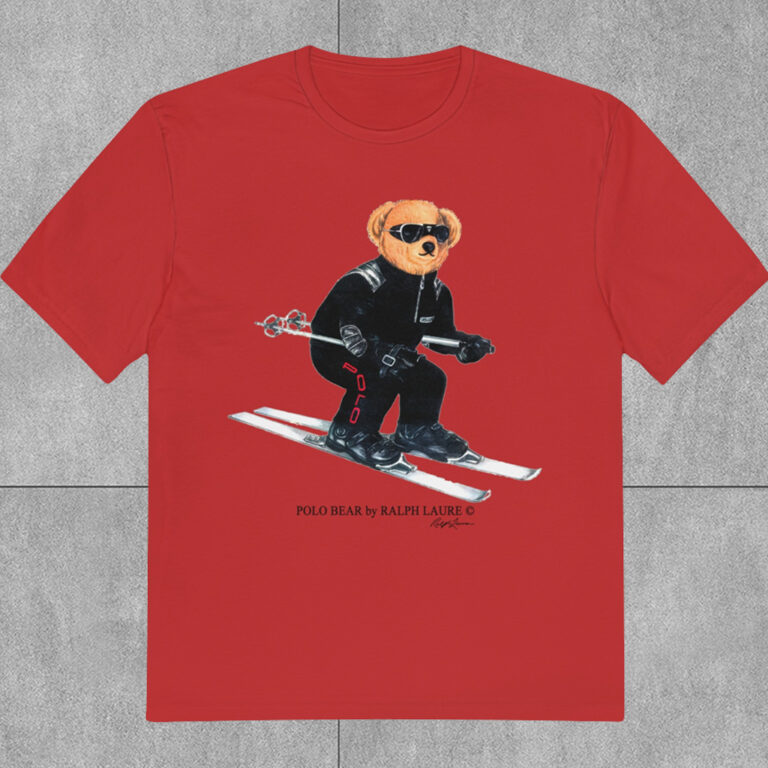 Polo Ralph Lauren 2000 Bear Snow Beach Shirt - TokoPyramid