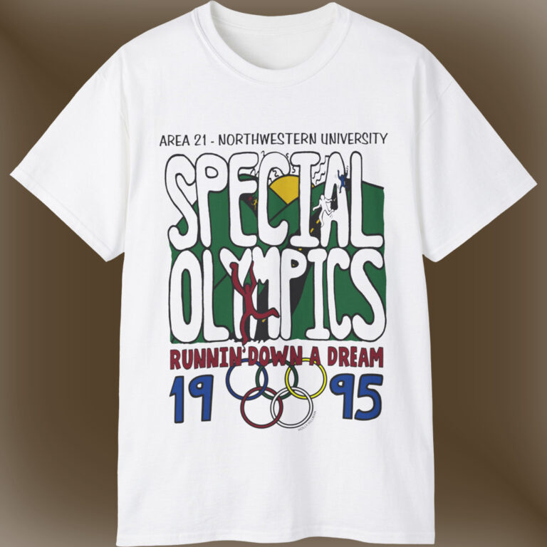 Rare 1995 Keith Haring Special Olympics Shirt - TokoPyramid