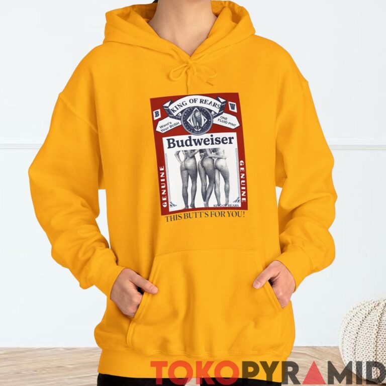 Rare Vintage 90s King Of Rears Buttwiser Shirt - TokoPyramid