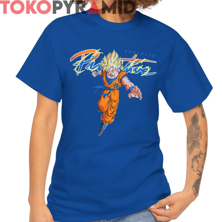 Rare Vintage Primitive Dragon Ball Z Goku Shirt - TokoPyramid