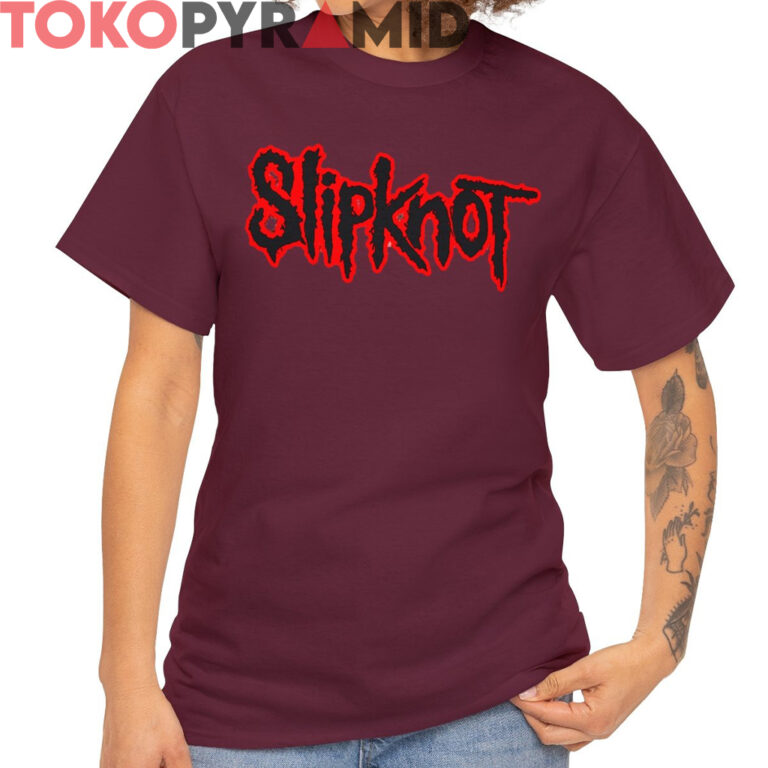 Rare Vintage Slipknot Logo Shirt - TokoPyramid