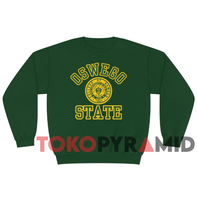 Rare Vintage State University Of New York 1990s SUNY Oswego Sweatshirt - TokoPyramid