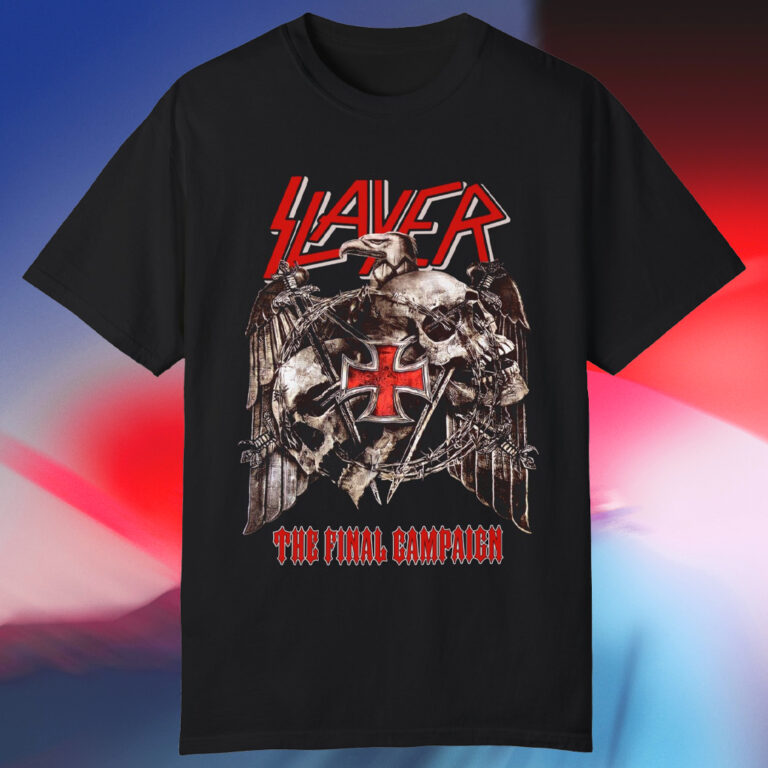 Slayer The Final Campaign T-shirt - TokoPyramid