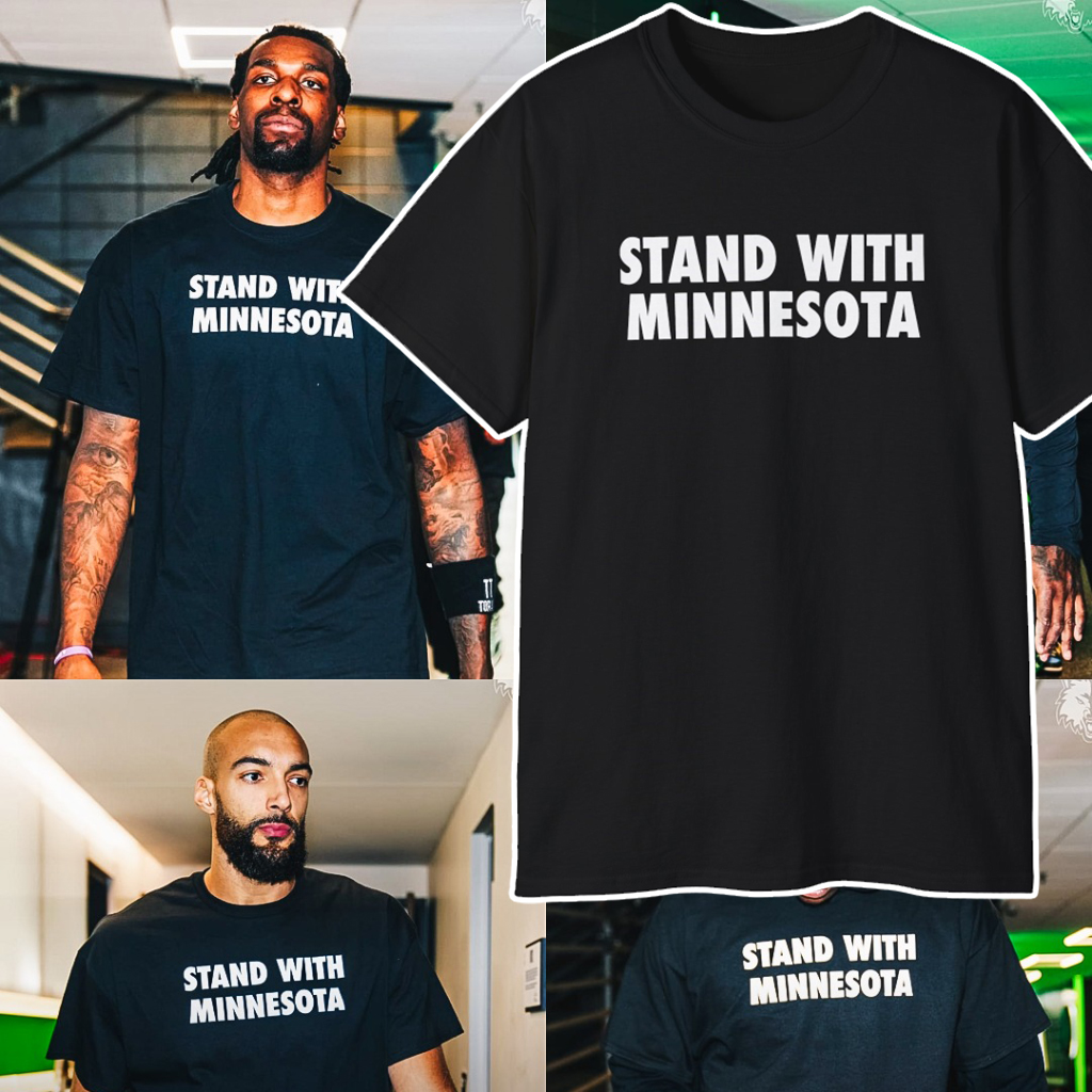 Stand With Minnesota Shirt - TokoPyramid