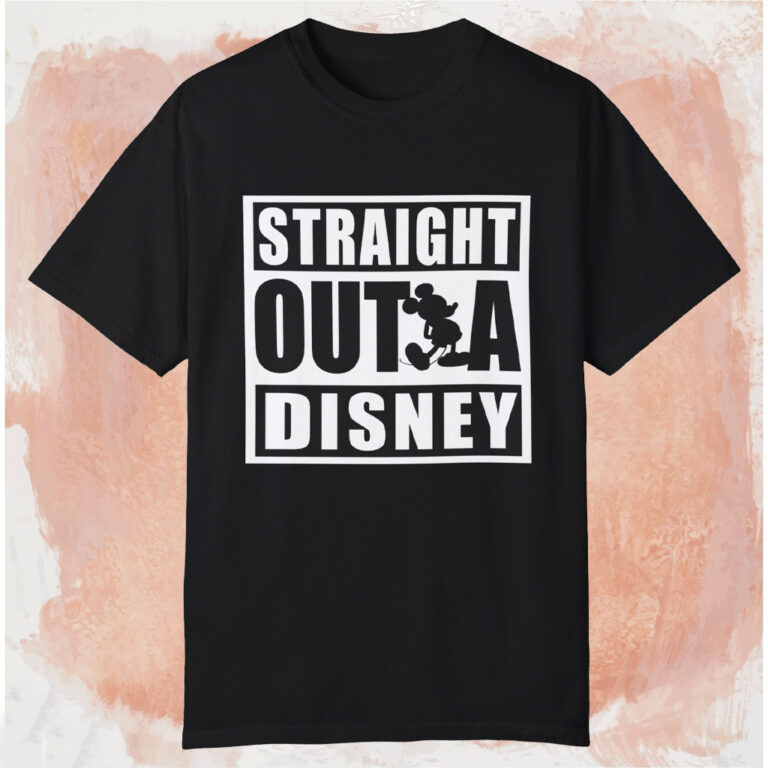 Straight Outta Disney T-shirt - TokoPyramid
