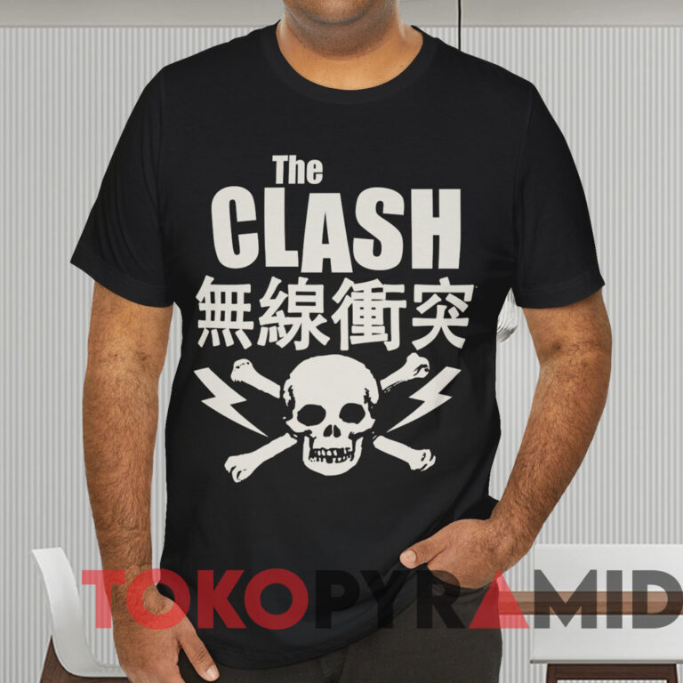 The Clash Japan Tour T-shirt - TokoPyramid