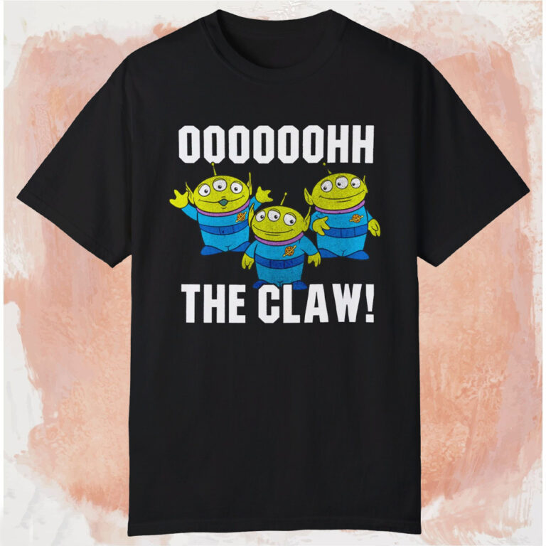 Toy Story Alien Ooooooh The Claw T-shirt - TokoPyramid