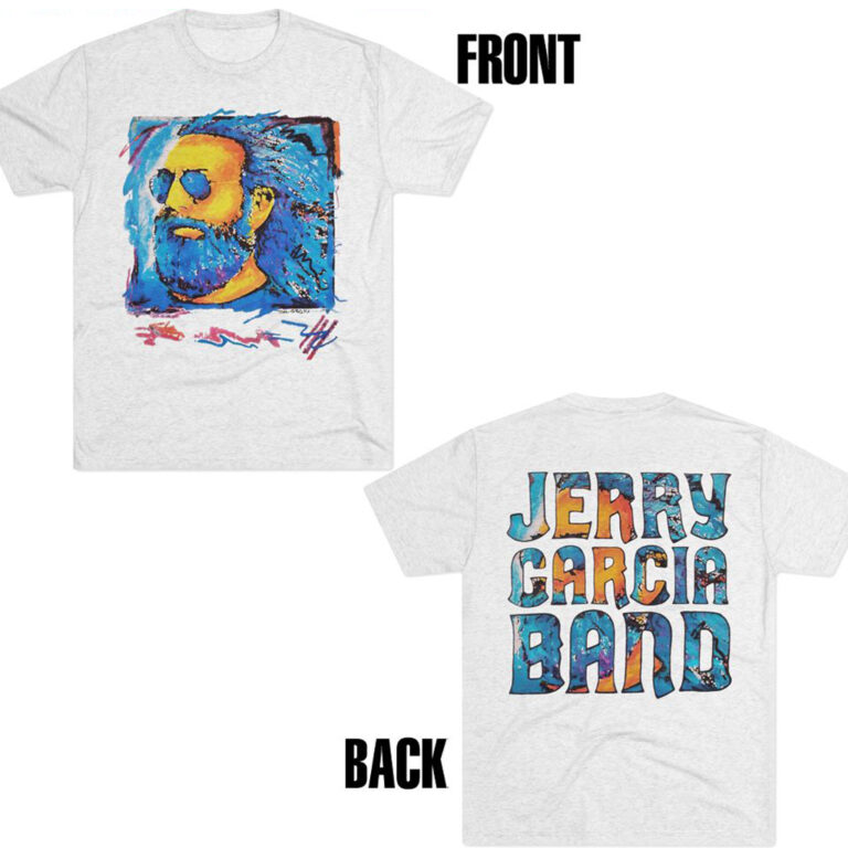 Vintage 1991 Grateful Dead Jerry Garcia Band Shirt 2-Sided - TokoPyramid