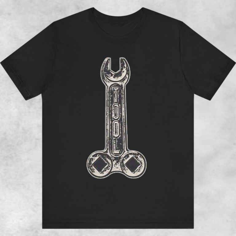 Vintage 1991 Tool Wrench Shirt - TokoPyramid