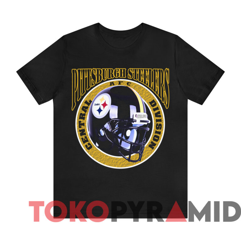 Vintage 1995 Pittsburgh Steelers Central Division NFL T-Shirt - TokoPyramid