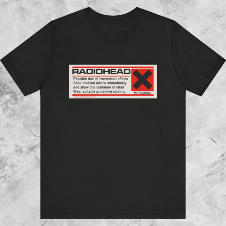 Vintage 1997 Radiohead OK Computer Mutagenic Shirt - TokoPyramid