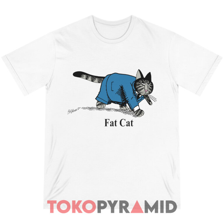 Vintage B Kliban Crazy 1975 Fat Cat Shirt - TokoPyramid