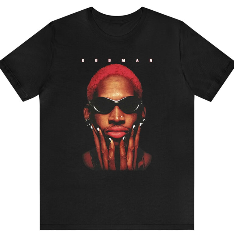 Vintage Chicago Bulls Dennis Rodman NBA T-shirt - TokoPyramid