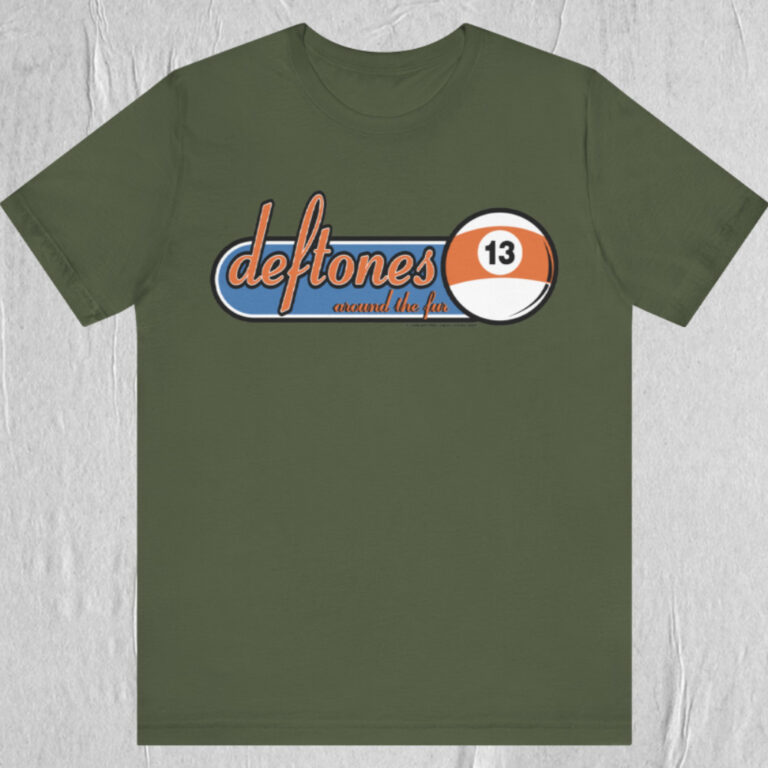 Vintage Deftones Around The Fur 13 Ball Shirt - TokoPyramid