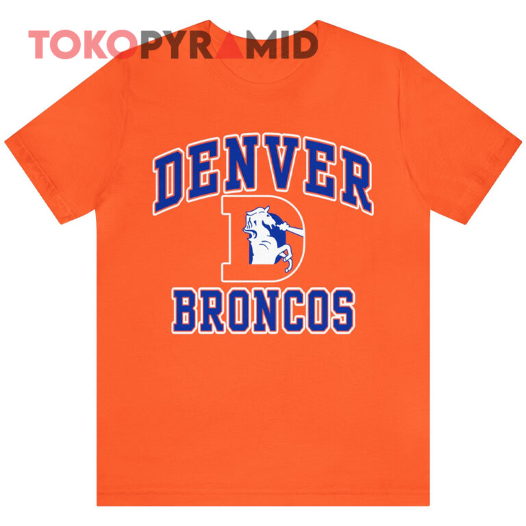 Vintage Denver Broncos Logo 7 Shirt - TokoPyramid