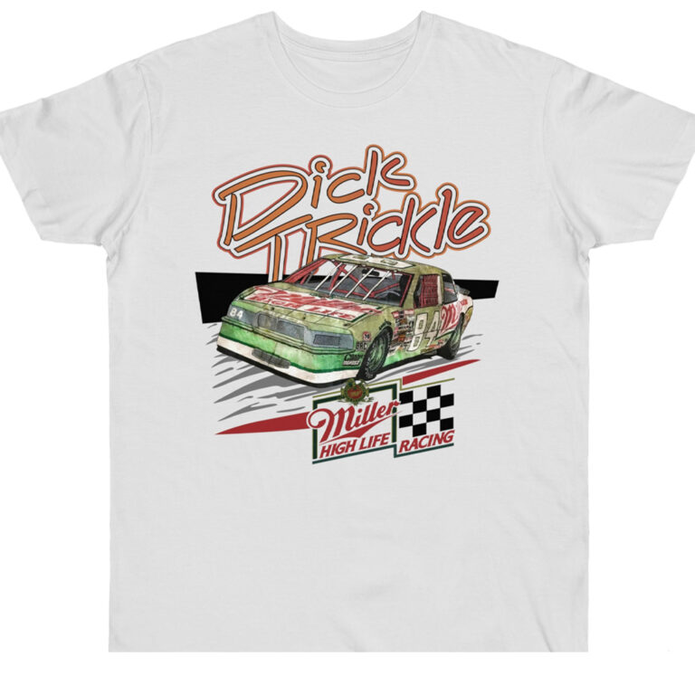 Vintage Dick Trickle Miller High Life Nascar T-shirt - TokoPyramid