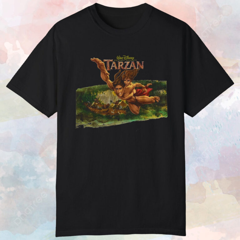 Vintage Disney Tarzan Movie T-shirt - TokoPyramid