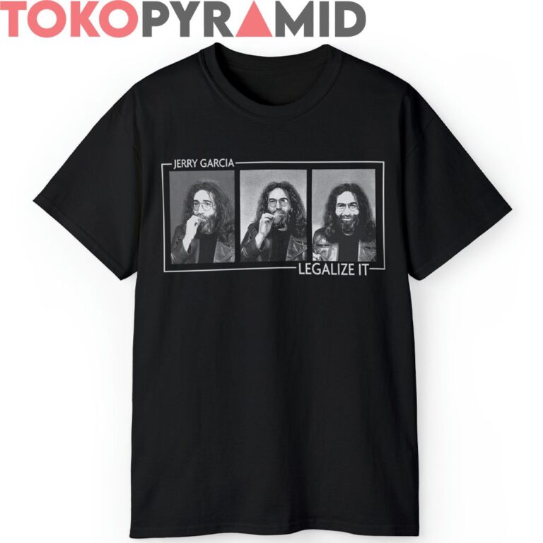 Vintage Jerry Garcia Legalize It Shirt - TokoPyramid