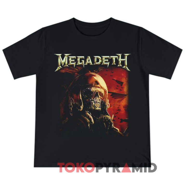 Vintage Megadeth Fighter Pilot Shirt - TokoPyramid