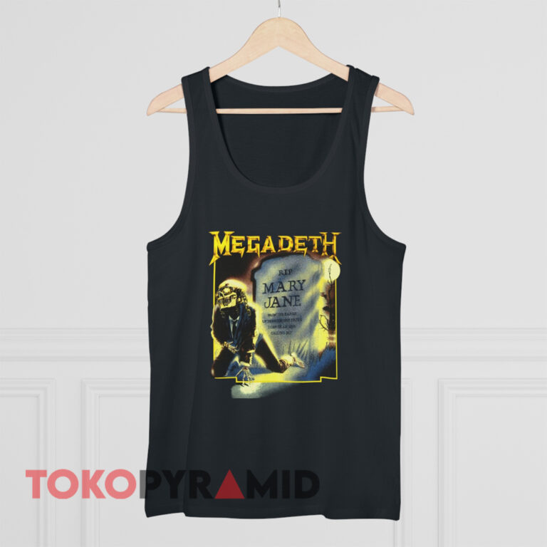 Vintage Megadeth Mary Jane Shirt - TokoPyramid