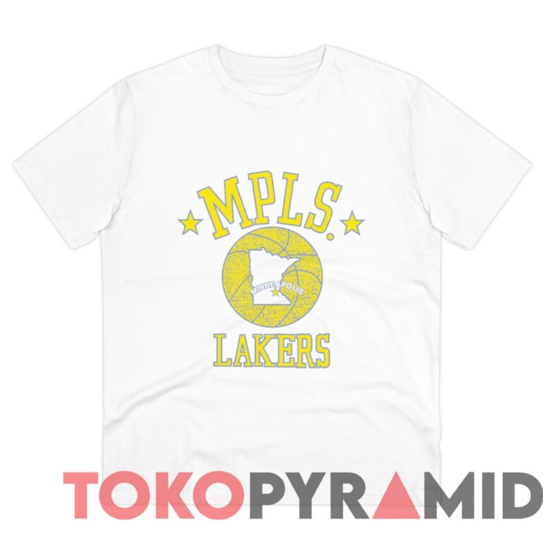 Vintage 1956 Minneapolis LA Lakers MPLS Rare Tee - TokoPyramid