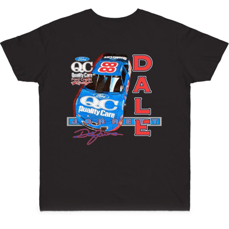 Vintage Nascar Dale Jarrett Quality Care Ford Credit Racing T-shirt ...