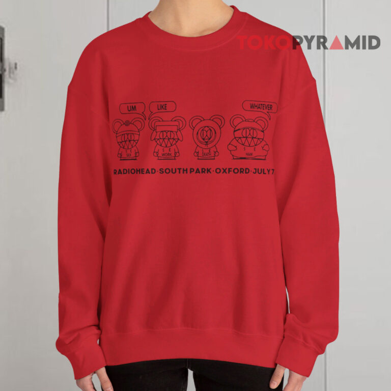 Vintage Radiohead South Park Um Like Whatever Shirt - TokoPyramid