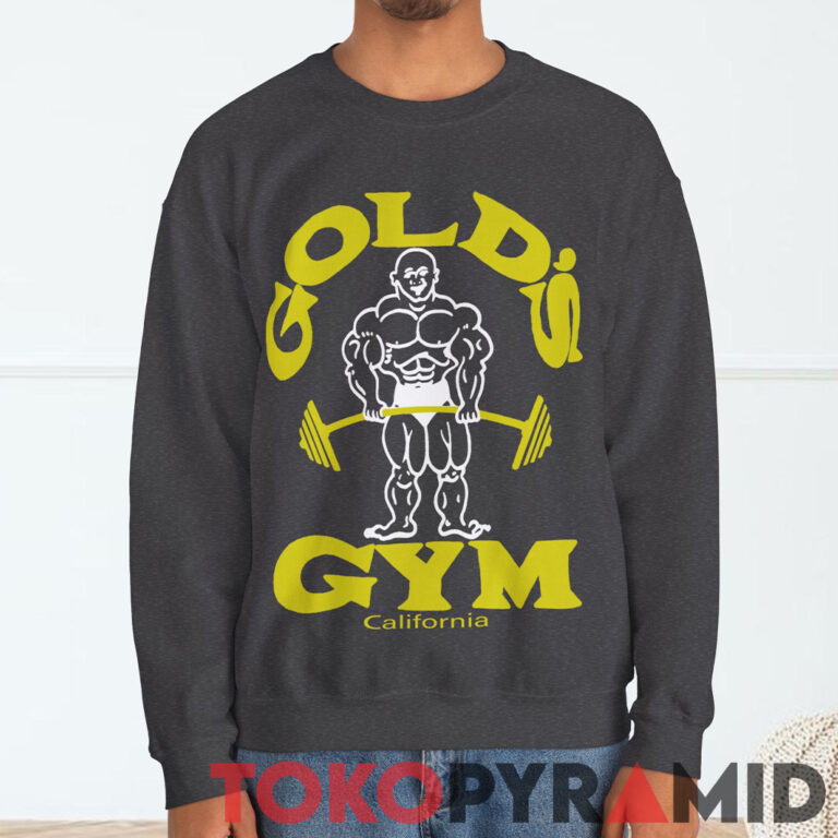 Vintage Rare 80s Golds Gym Canifornia Body Builder Shirt - TokoPyramid