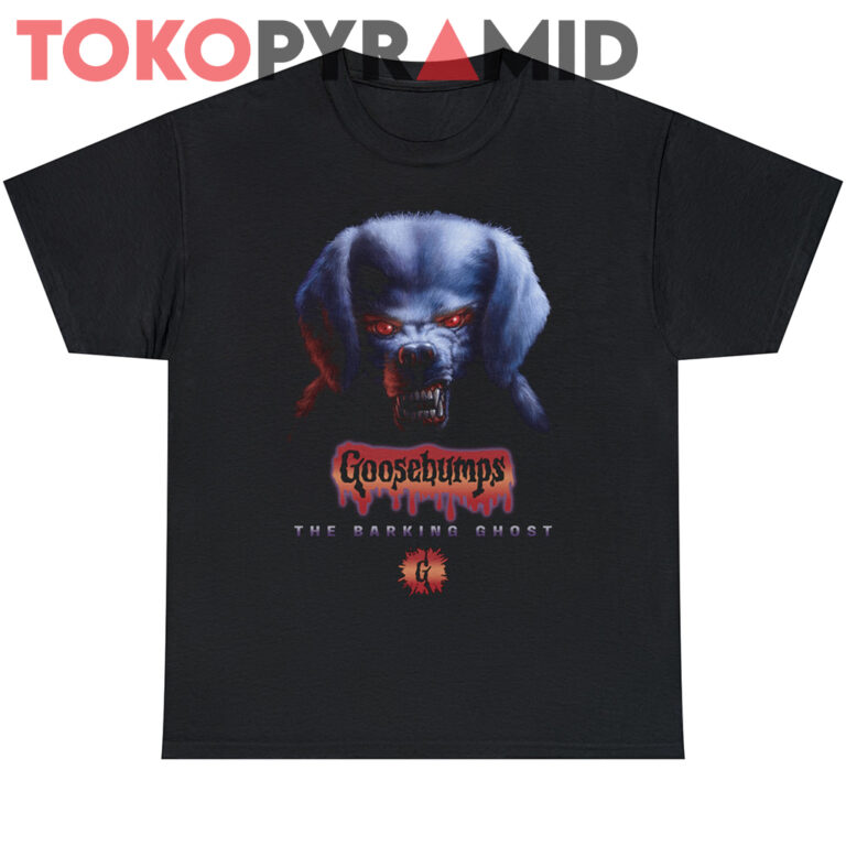 Vintage Rare Goosebumps The Barking Ghost Shirt - TokoPyramid
