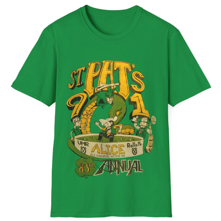 Vintage St Patricks Day Rolla Missouri Annual 1991 Shirt - TokoPyramid